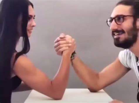 Mixed Armwrestling Girl Wins By Bigelowmax On Deviantart