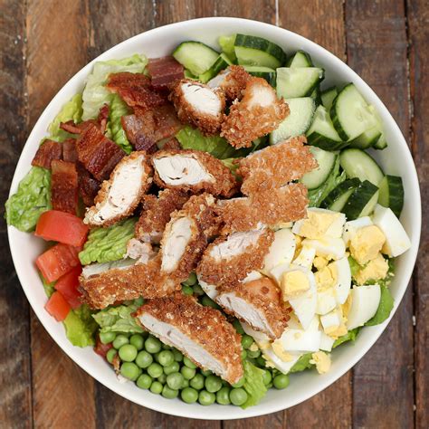 Easy Fried Chicken Salad Recipe Youll Love Easy Recipes