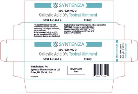 Salicylic Acid Ointment Package Insert
