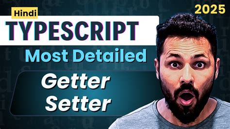 Typescript Hindi Tutorial 28 Getter And Setter Youtube