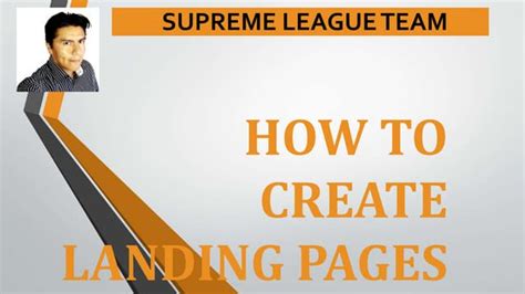 how to create landing pages ppsx