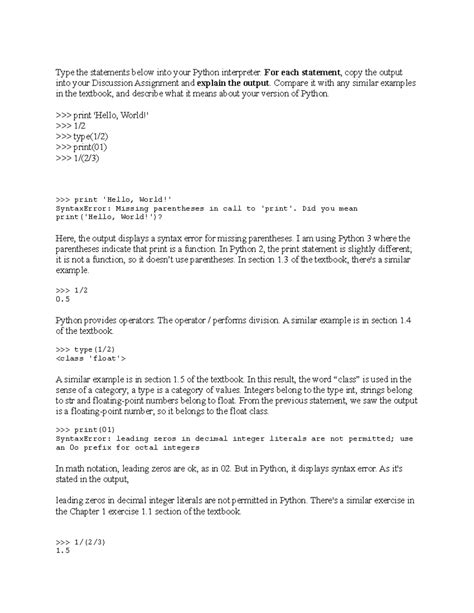 Cs 1101 Discussion Forum Unit 1 Cs1101 Programming Fundamentals Discussion Forum Assignment