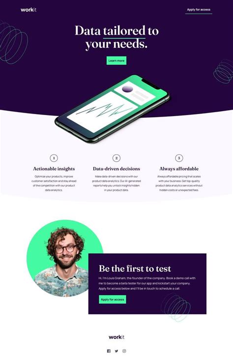 Frontend Mentor Workit Landing Page With Astro And Tailwind Coding Challenge Solution
