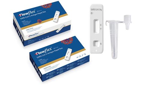 Up To Five FlowFlex Rapid Lateral Flow Covid 19 Antigen Tests Groupon
