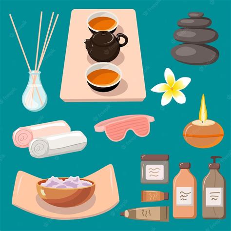 Premium Vector Spa Health Graphic Elements Vector Collection
