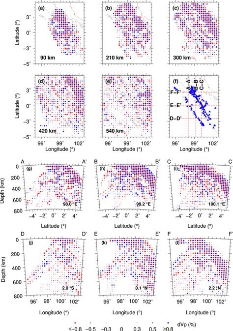 Map Views And Vertical Cross‐sections Of The Results Of The Download Scientific Diagram