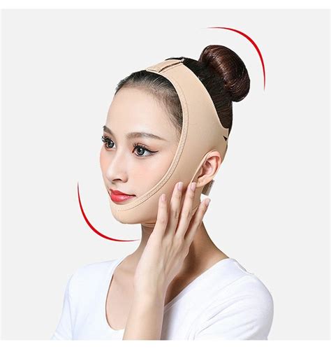 W7f6536 마사지리프팅밴드 브이라인 얼굴 마사지 이중턱 탄력 리프팅밴드 마사지밴드 얼굴밴드 브이라인 티몬