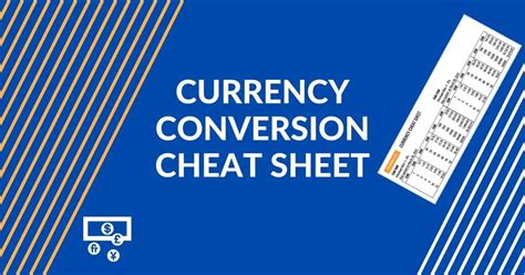 Printable Conversion Money Chart