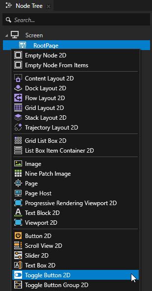 tutorial creating a toggle button kanzi framework 3 9 9 documentation