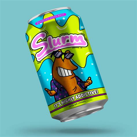 Slurm Soda From Futurama R Packagingdesign
