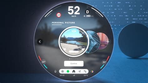 Mini Reveals A Round Oled Display With A Retro Theme Autodevot