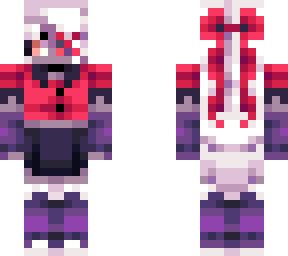 Vaggie Hazbin Hotel Minecraft Skin