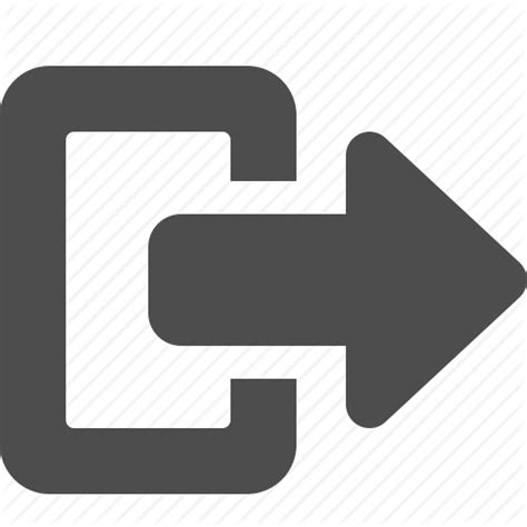 Exit Button Icon At GetDrawings Free Download