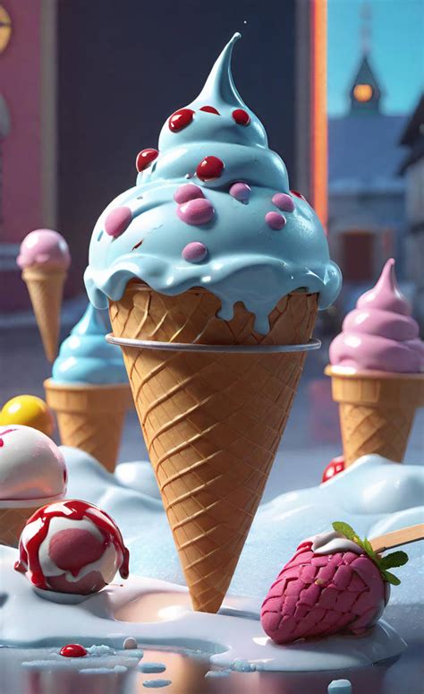 Ice Cream By Nezukorempadeviart07 On Deviantart