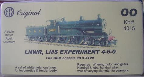 Gem 4015 Lnwr Lms Experiment Class 4 6 0 Oo Gauge 1777274808