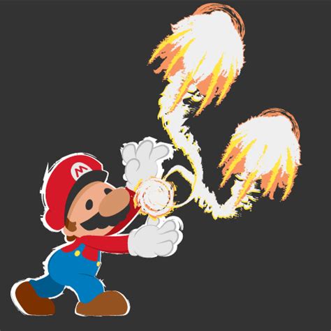Mario Fireball Animated 