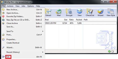 Secure Email Attachments With Winzip Columbia College Information