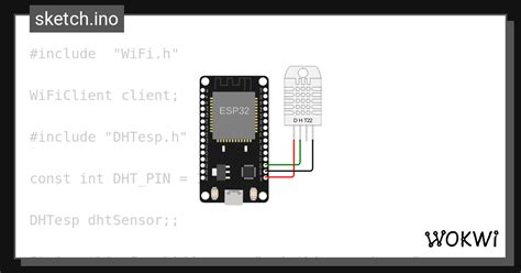 Sensor Thinkspeak Wokwi Esp32 Stm32 Arduino Simulator