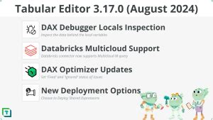 Tabular Editor August Release