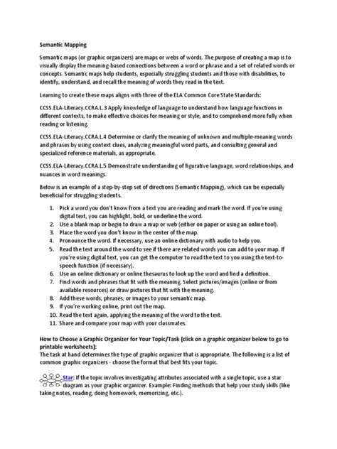 Semantic Mapping Pdf