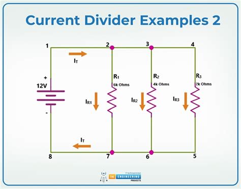 What Is Current Divider Definition Working Examples Applications The Engineering Projects