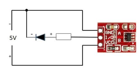 Tutorial For Ttp223 Touch Sensor Module Capacitive 5 Steps With