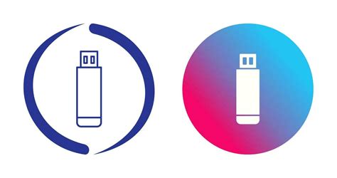 Usb Drive Vector Icon 33963474 Vector Art At Vecteezy