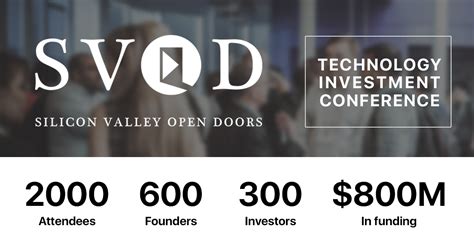 Svod2019 Registration Svod Silicon Valley Open Doors