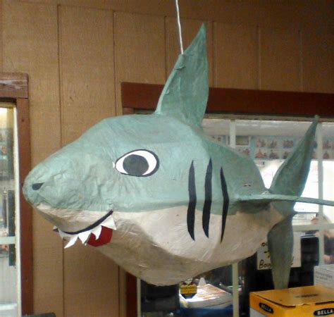 Paper Mache Shark By Trebornehoc On Deviantart