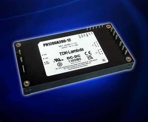 1200w Full Brick 200 425v Input Dc Dc Modules Are Suitable For High Voltage Distributed Power