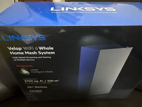 Linksys Velop Wi Fi 6 Ax4200 Computers And Tech Parts And Accessories Other Accessories On Carousell