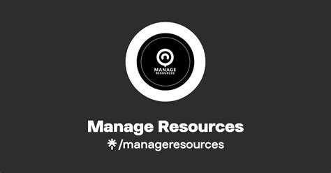 Manage Resources Linktree