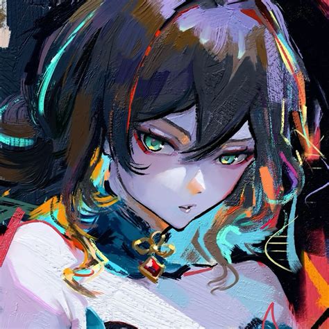 Ruan Mei In Character Art Cute Drawings Cute Girl Drawing