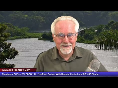 Free Video Raspberry Pi Pico W Neopixel Project With Remote Control And Ssd1306 Display