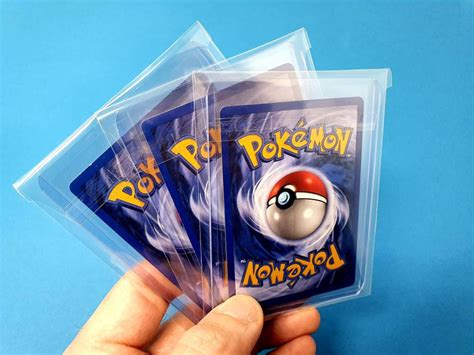 50x Pokemon Toploader Holder Case Sleeves Etsy