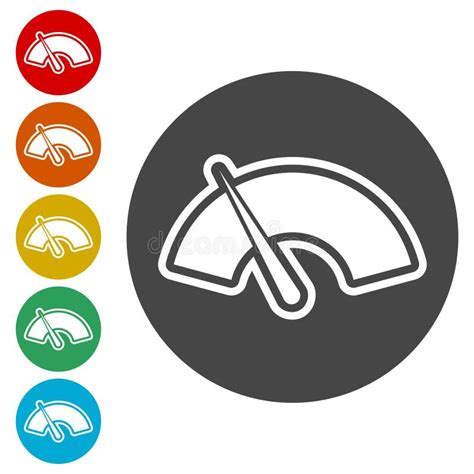 Speedometer Or Gauge Icon Stock Vector Illustration Of Control 102345741