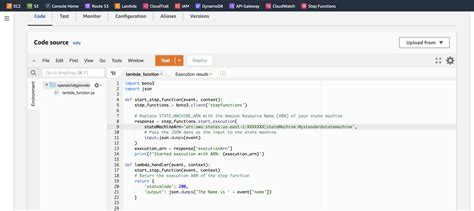 Using Openai Chatgpt To Generate Aws Lambda Code Which Starts A Step