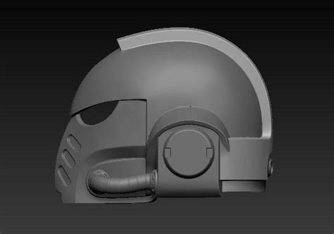 Primaris Astartes Space Marine Helmet Mk X Mk 10 Armor Warhammer 40k 3d