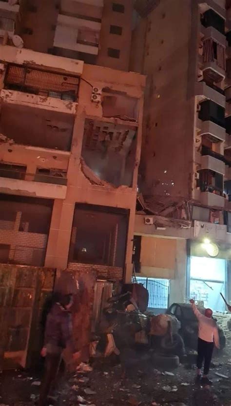 بالفيديو إنفجار في الضاحية الجنوبية