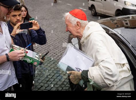 Vatican Vatican 05th May 2025 Cardinal Timothy Radcliffe Arrives