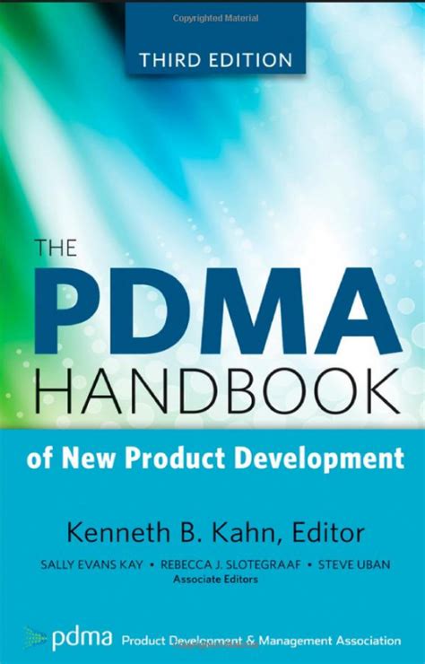 the pdma handbook of new product development pdma central europe