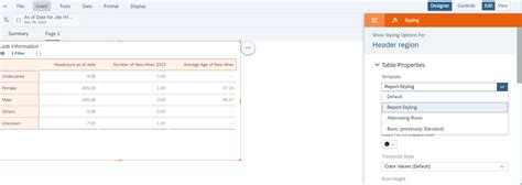 Creating Table Lists And Cross Tab Tables In Sap S Sap Community