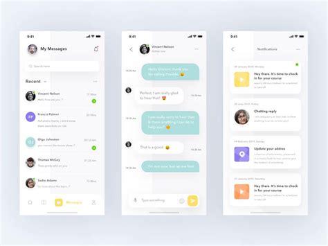 Mobile App Design Inspiration App Interface Design App Interface