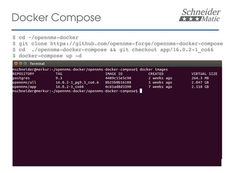 OpenNMS Meets Docker PPT