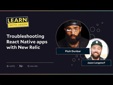 Free Video Troubleshooting React Native Apps With New Relic From Learn With Jason Class Central