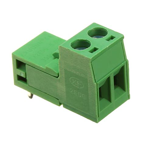New 3pcs 5 08mm Pitch 2pin Plug In Screw Pcb Dupont Cable Terminal