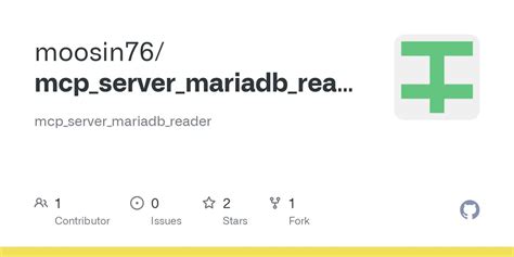 Mariadb Database Interaction Mcp Server For Data Exploration And Management Creati Ai