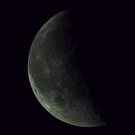 Луна_20-08-22 фаза -40% - астрофотография