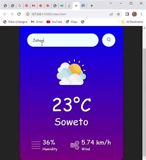Siphelele Zulu On Linkedin Day1 Learningprogress Weatherapp