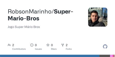 GitHub RobsonMarinho Super Mario Bros Jogo Super Mário Bros
